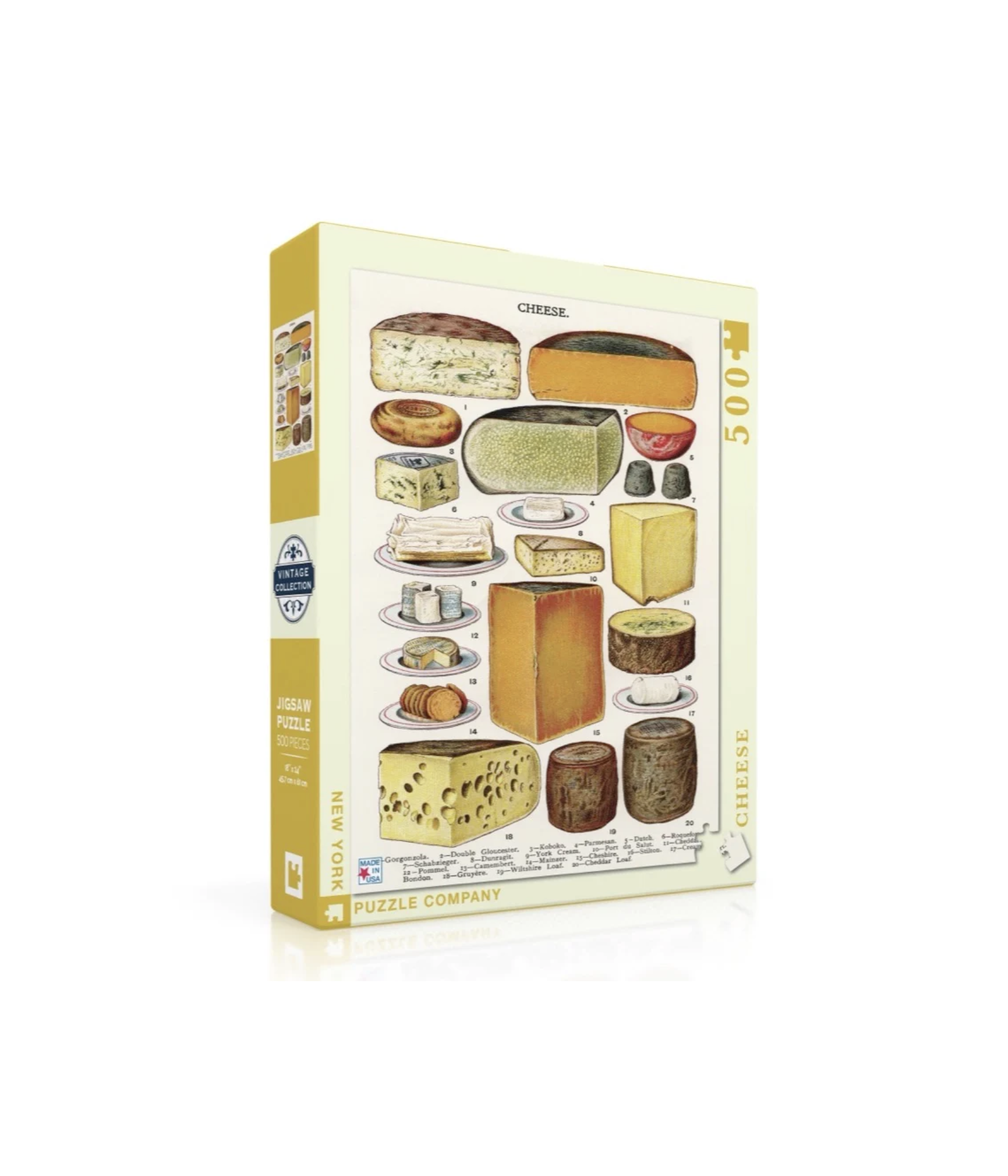 Cheese 500 Piece Puzzle - Home