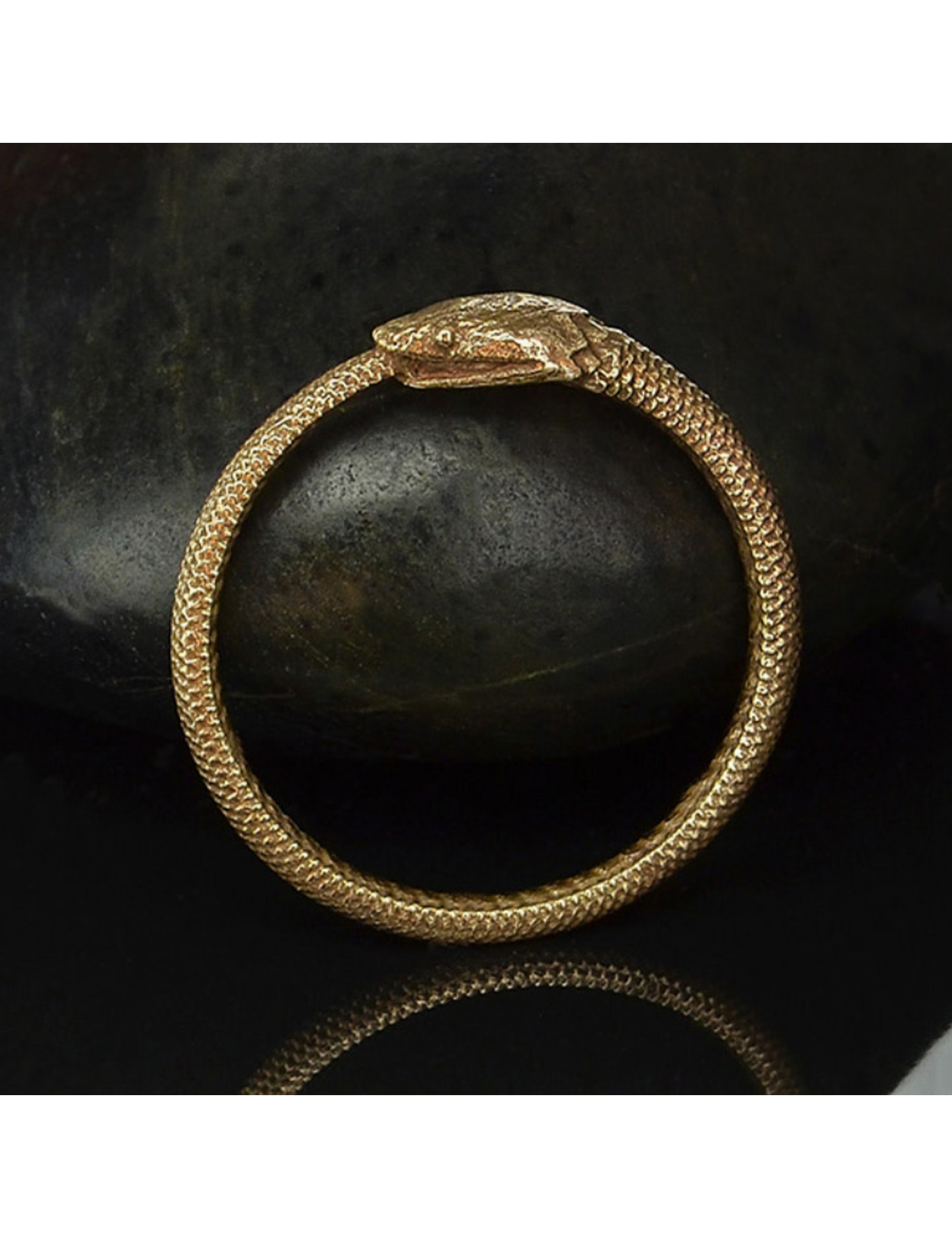 Ouroboros Snake Ring - Home