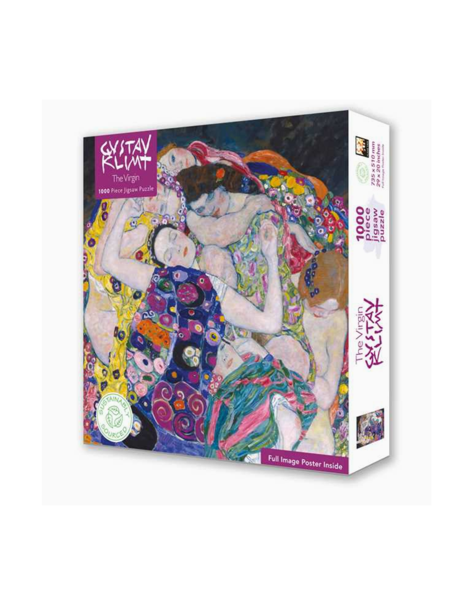 Gustav Klimt The Virgin 1000 Piece Puzzle - Home