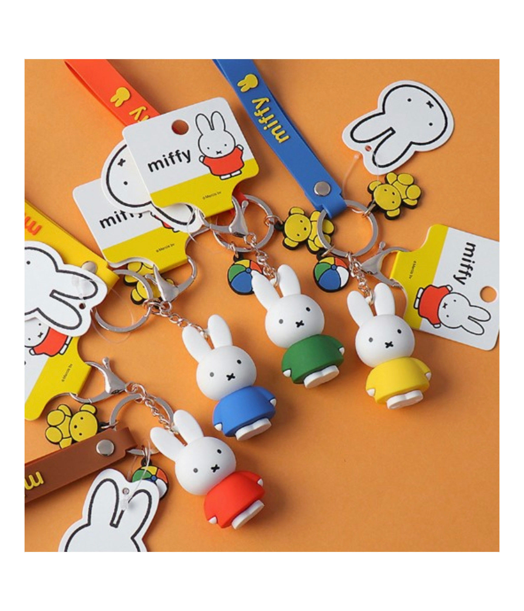 Miffy Keychain Charm (Assorted) - Home