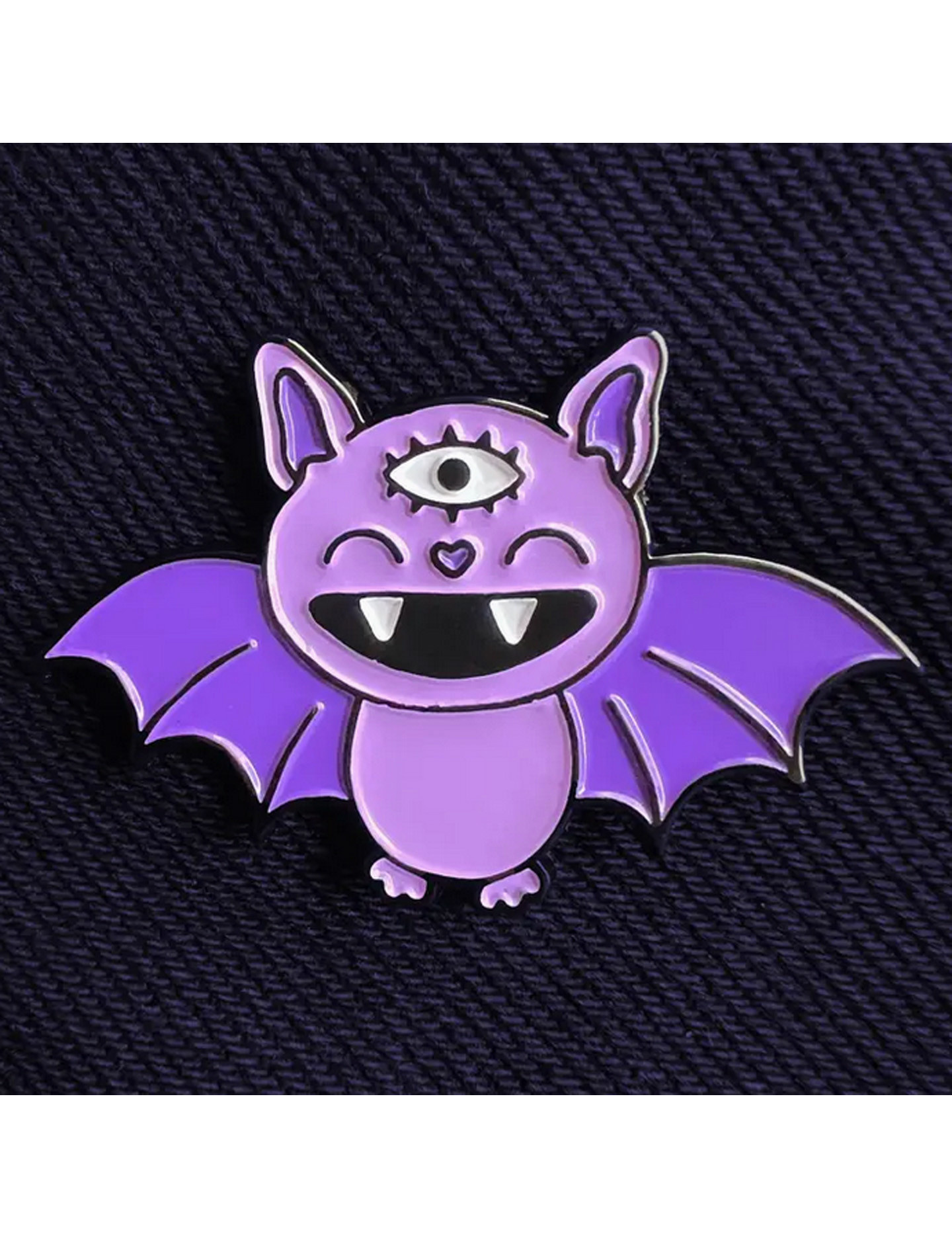Third Eye Bat Enamel Pin - Home