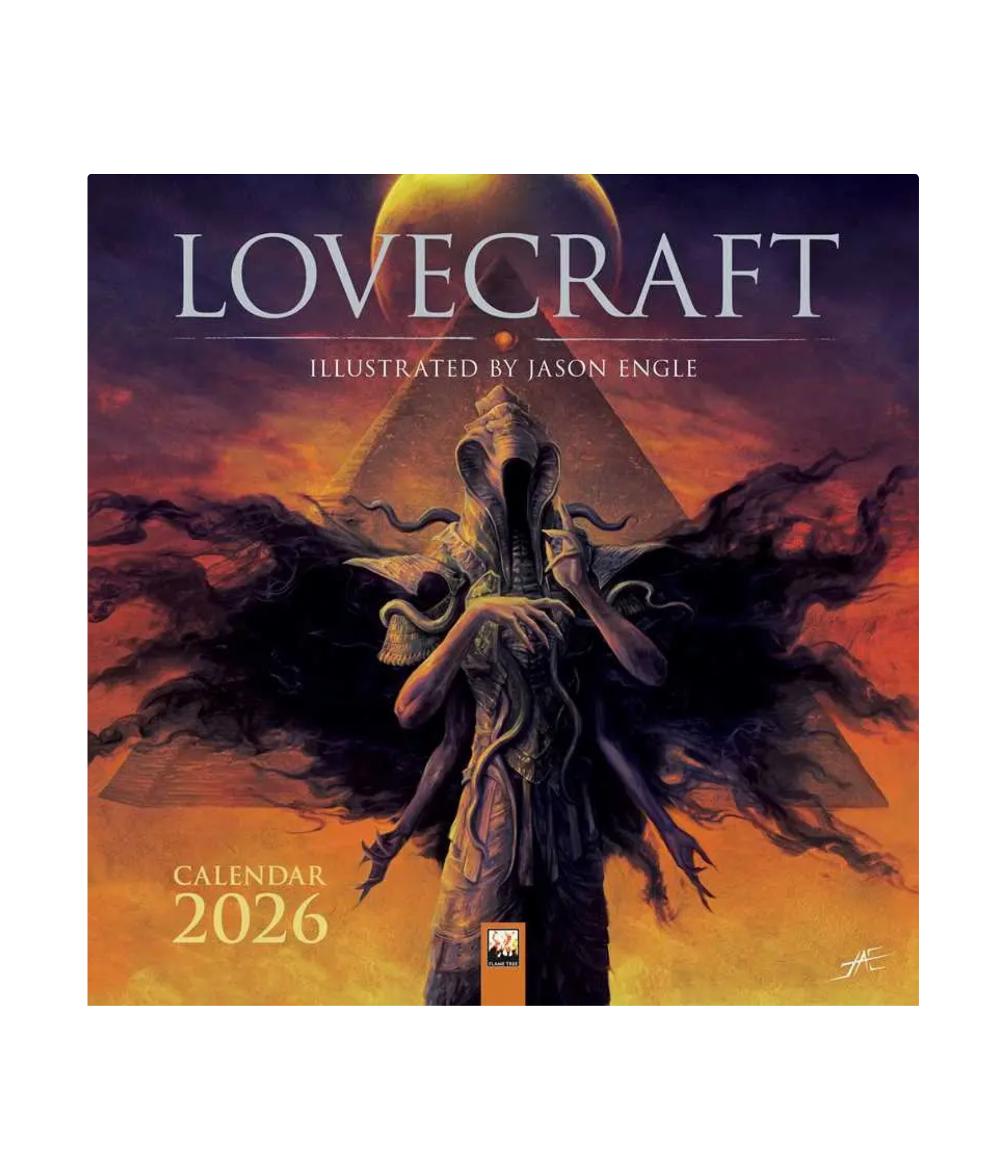 Lovecraft Illustrated by Jason Engle Wall Calendar 2026 - Home