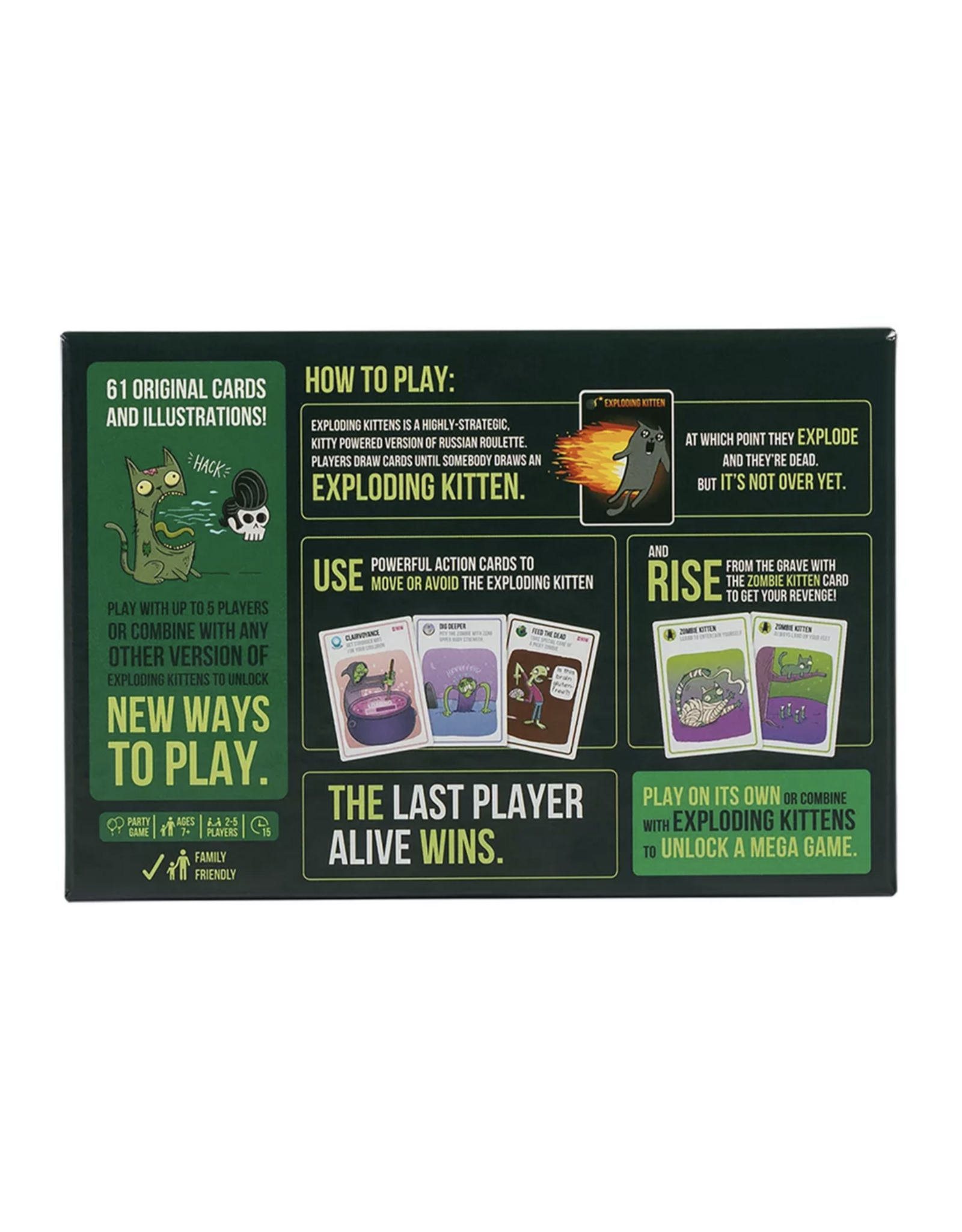 Zombie Exploding Kittens - Home