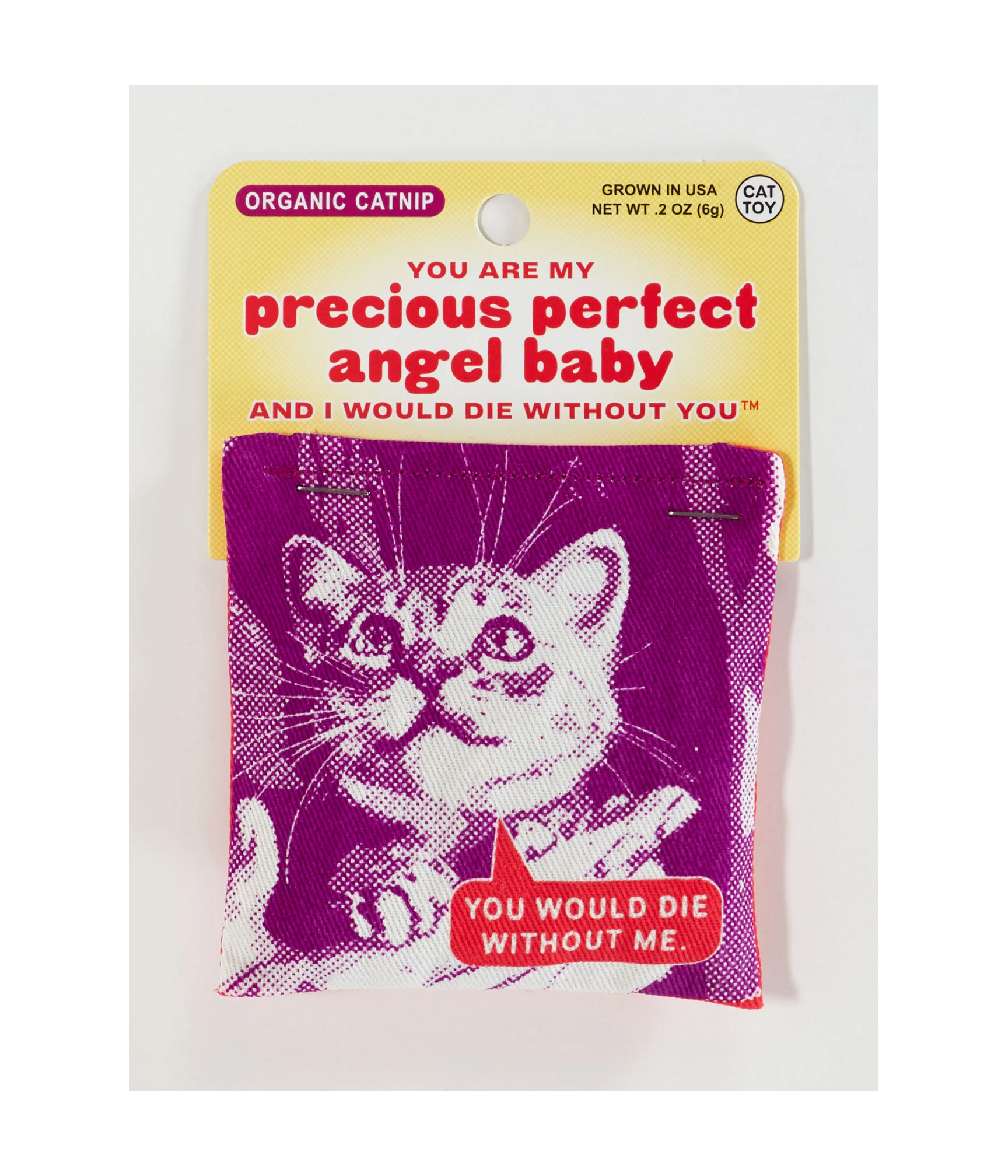 Precious Angel Baby Catnip Toy - Home