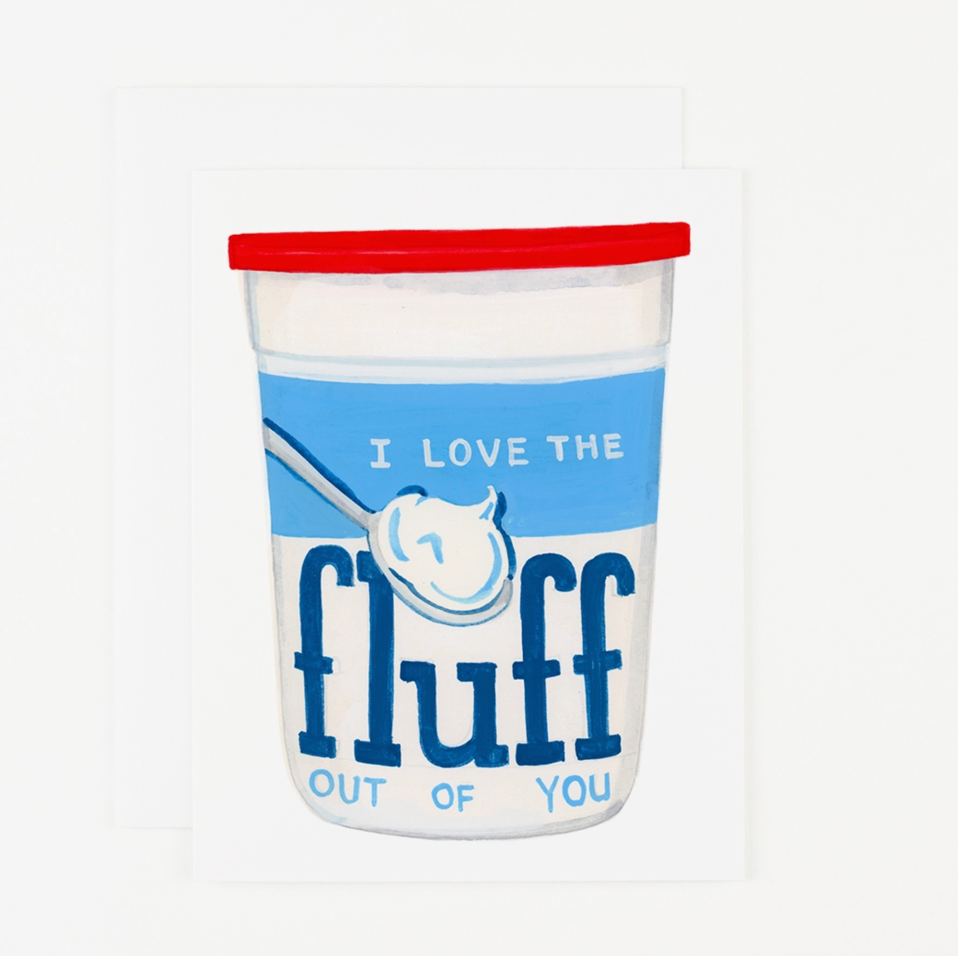 Love the Fluff Out of You Greeting Card - Home