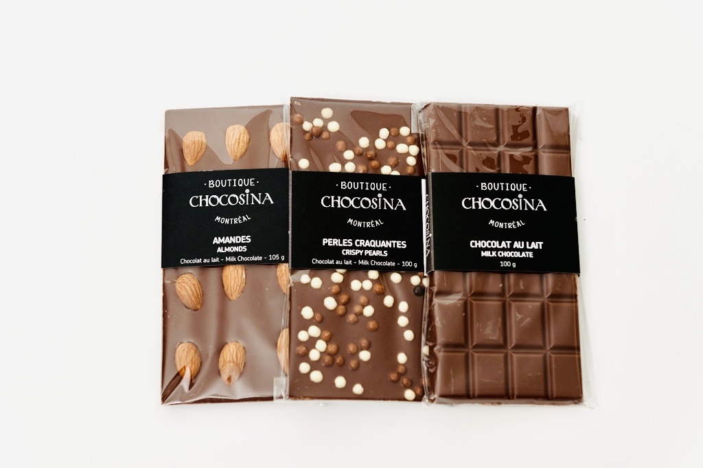 Artisanal Milk Chocolate Tablets - CHOCOSINA