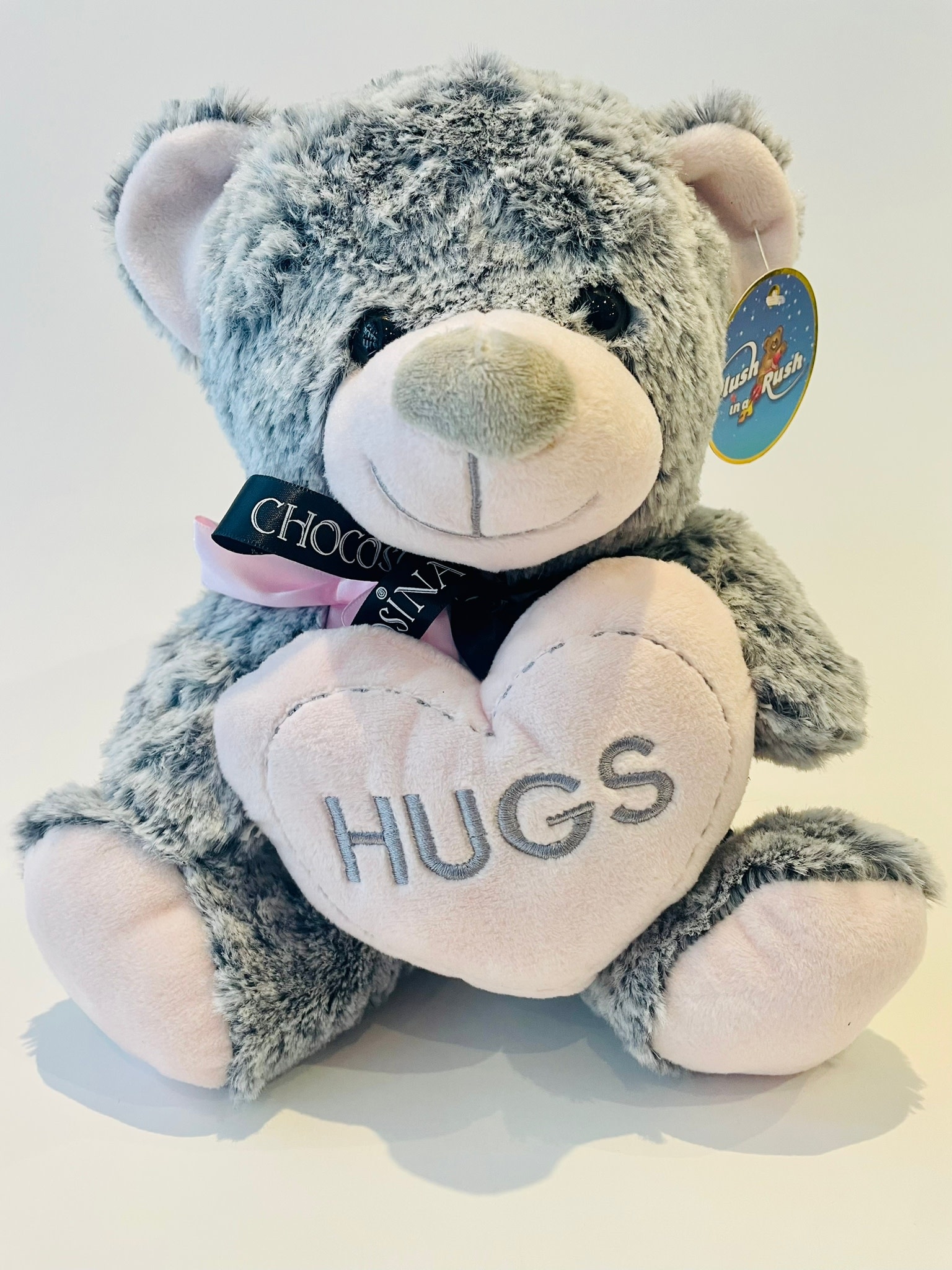 Plush Frosty Fur Valentine Bear 9 Chocosina