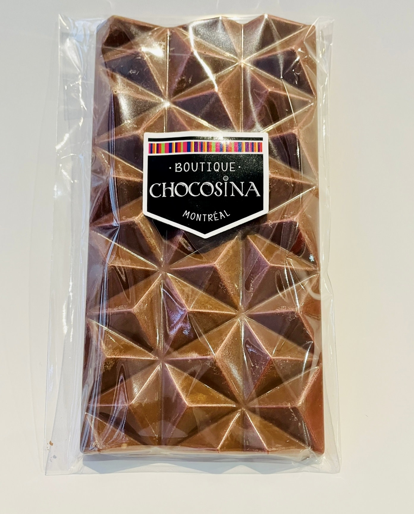 Luxe Rose Milk Chocolate Bar - 85g - CHOCOSINA