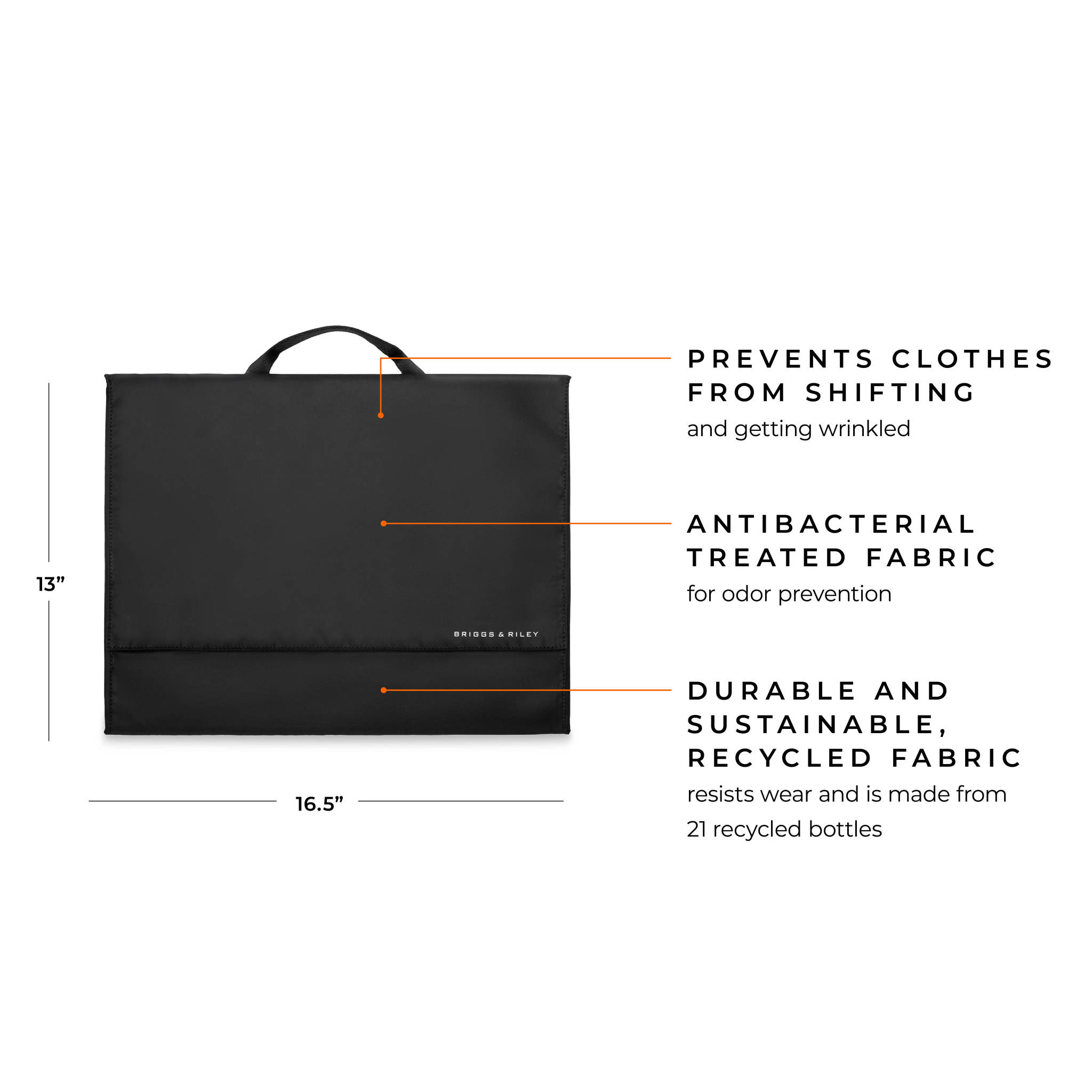 TRAVEL ESSENTIAL MEDIUM GARMENT FOLDER - BAGS N ALL