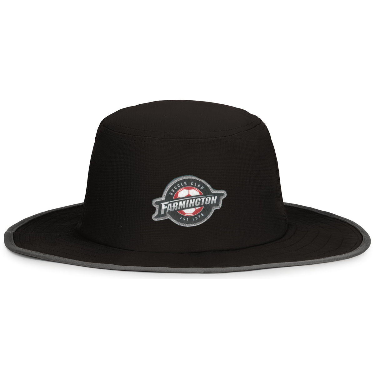 TEAM BUCKET HAT (BLACK) - SoccerWorld