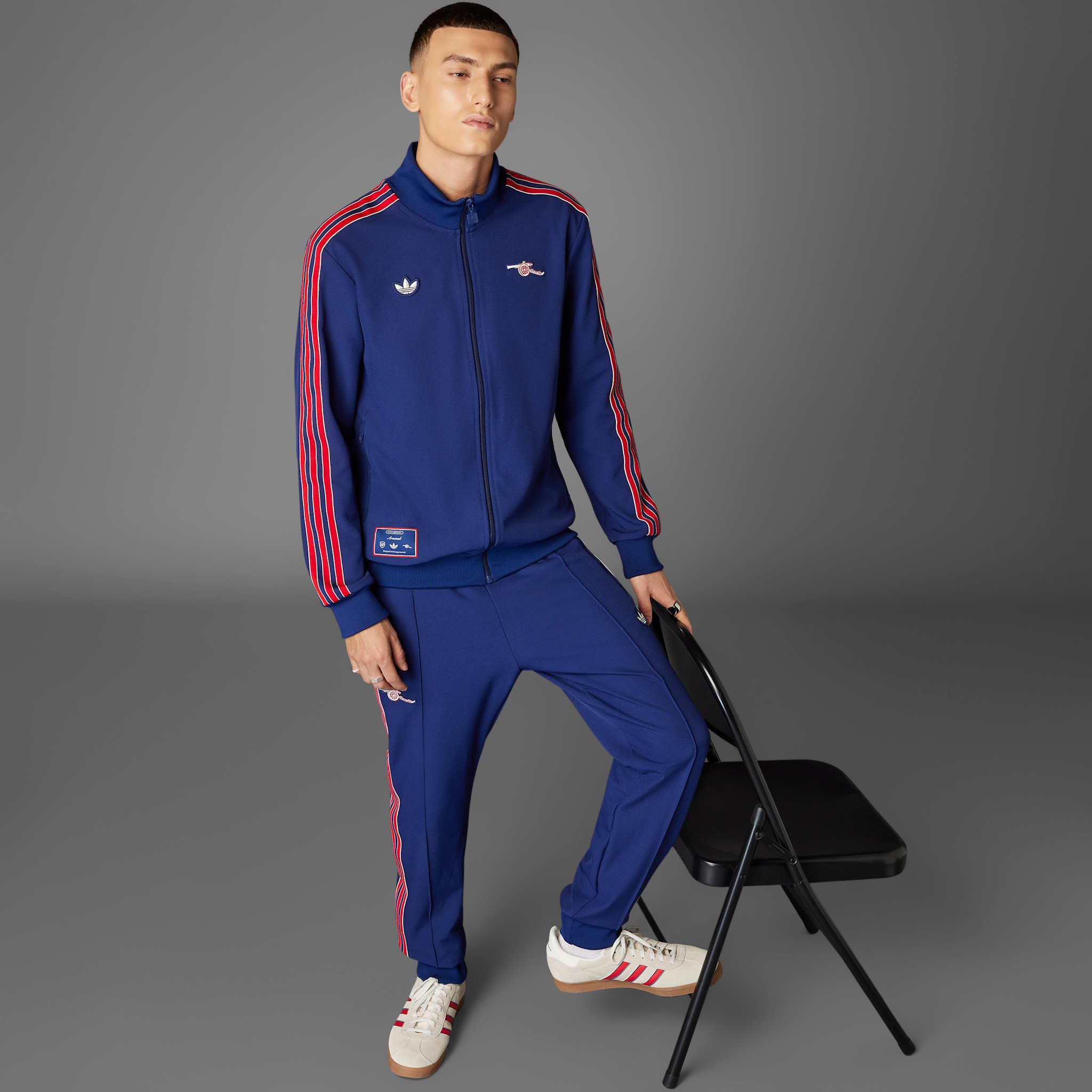 adidas Arsenal 24/25 Terrace Icons Track Top - SoccerWorld - SoccerWorld
