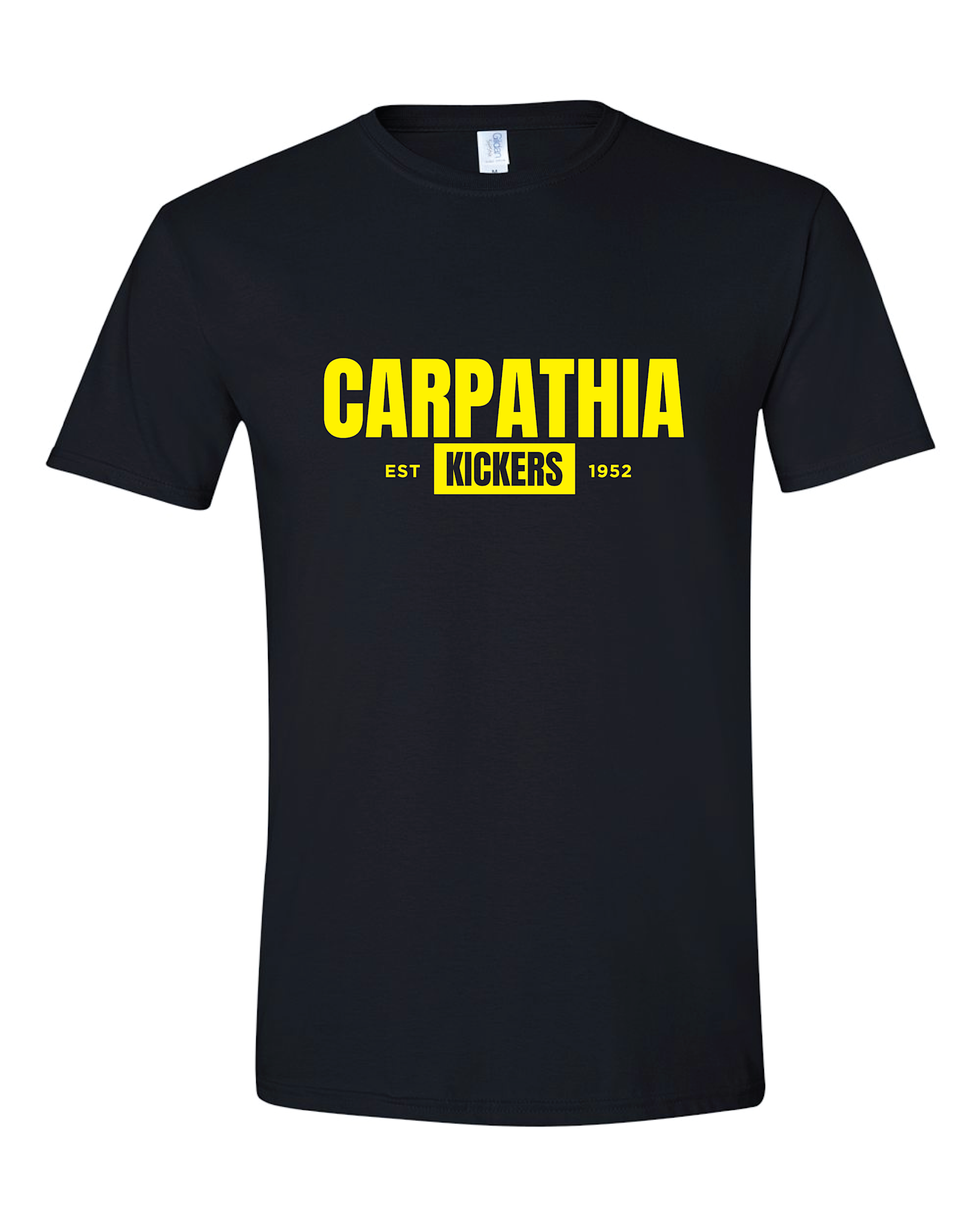 CARPATHIA KICKERS TEE (BLACK) - SoccerWorld
