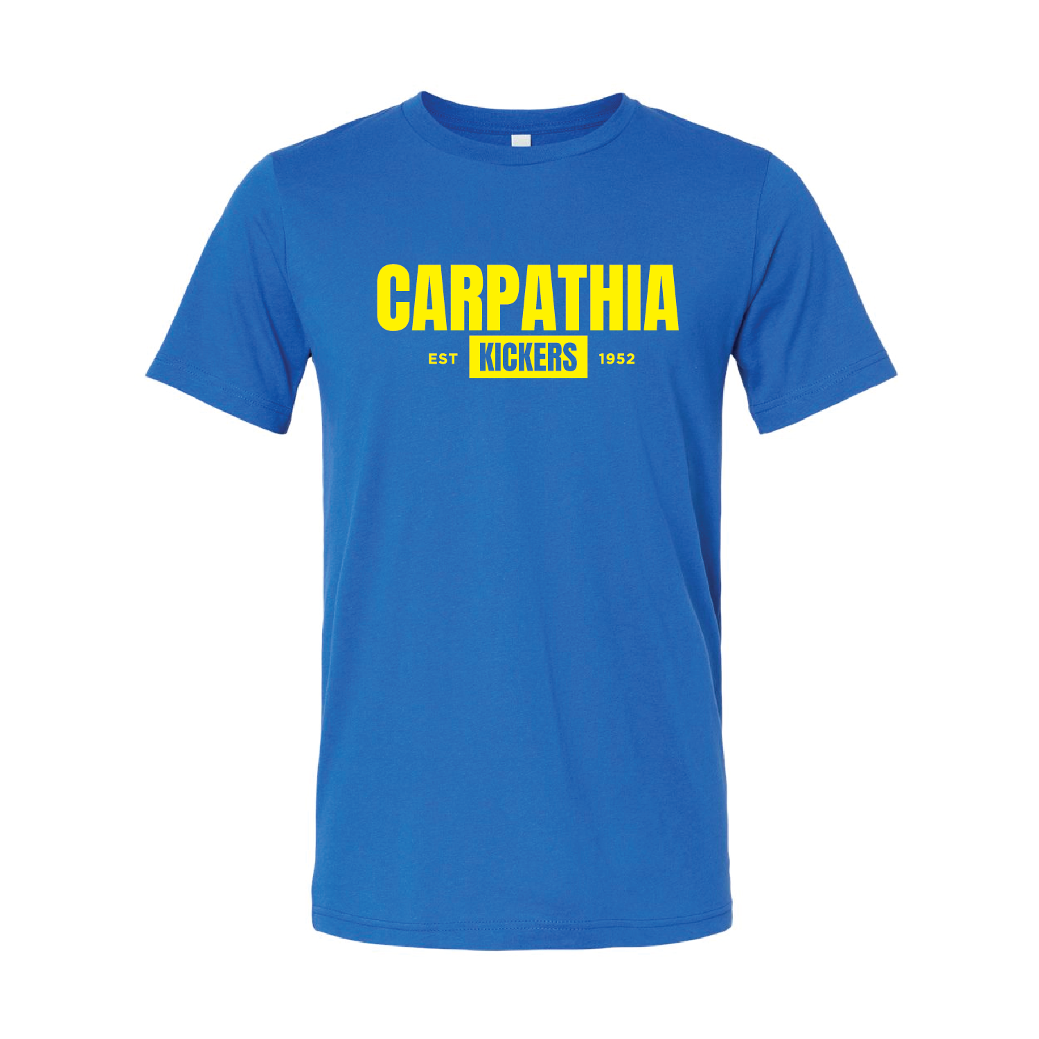 CARPATHIA KICKERS TEE (BLUE) - SoccerWorld