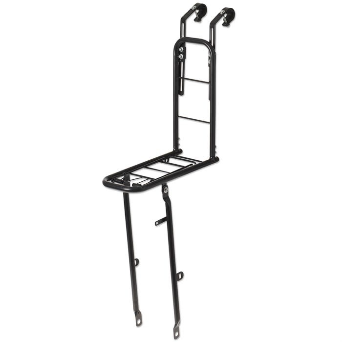 Basil Front Carrier Slim Fit with spring clamp, Matte Black - The Bike ...