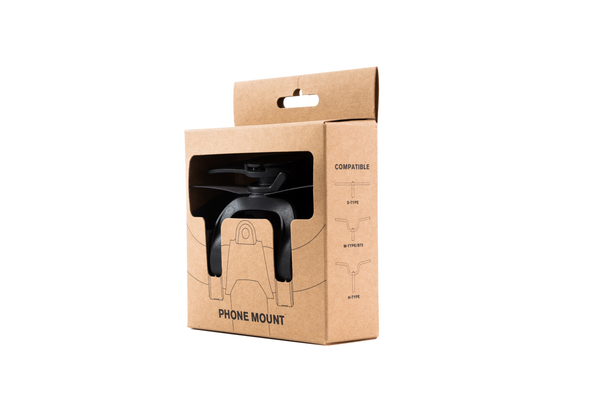 Brompton - Phone Mount w/Universal Adaptor - The Bike Center