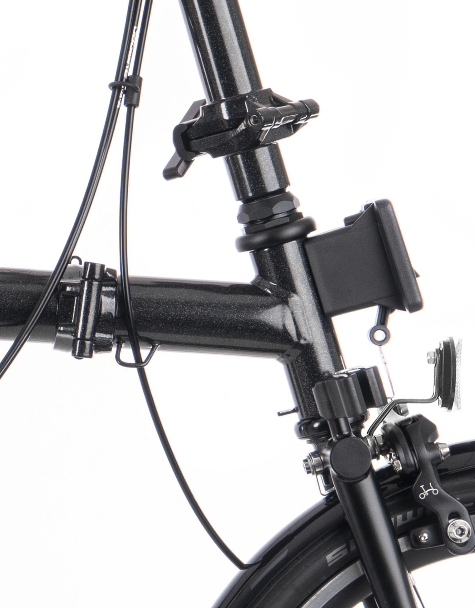Brompton - Bike - P Line Urban H4L-X, TiBK, High-Rise Bar, Telescope ...