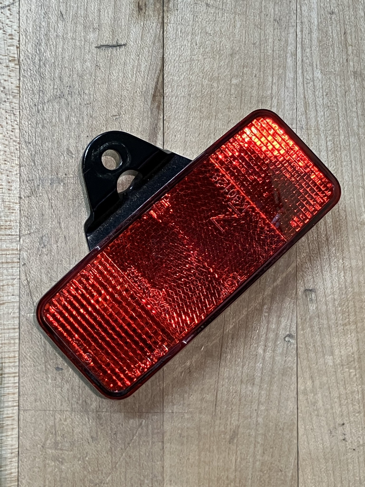 Brompton - Rear Reflector Kit, Version L or E, Black - The Bike Center