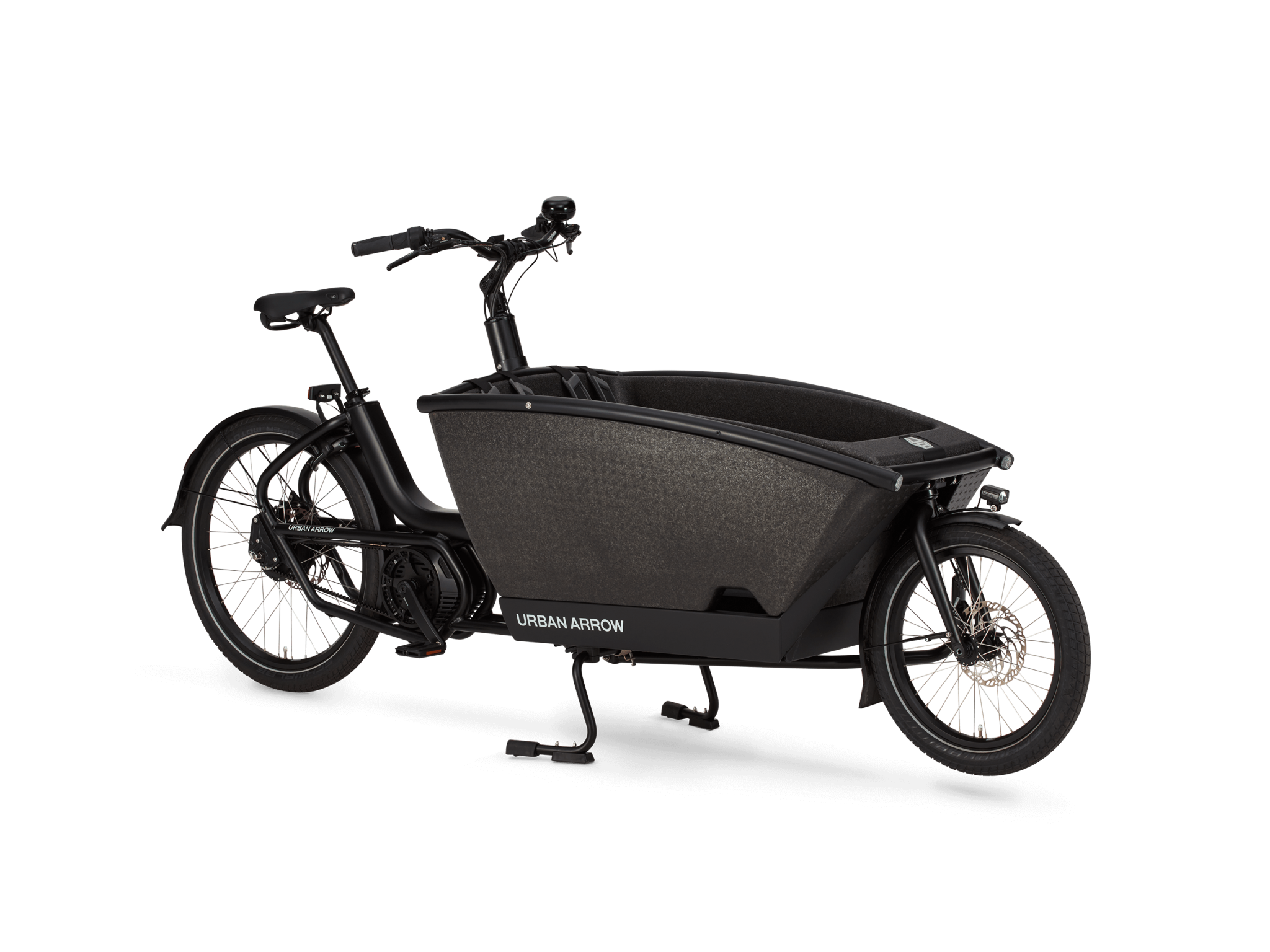 Urban Arrow Family, Cargo Line , Smart System, 85 Nm, Black - The Bike ...
