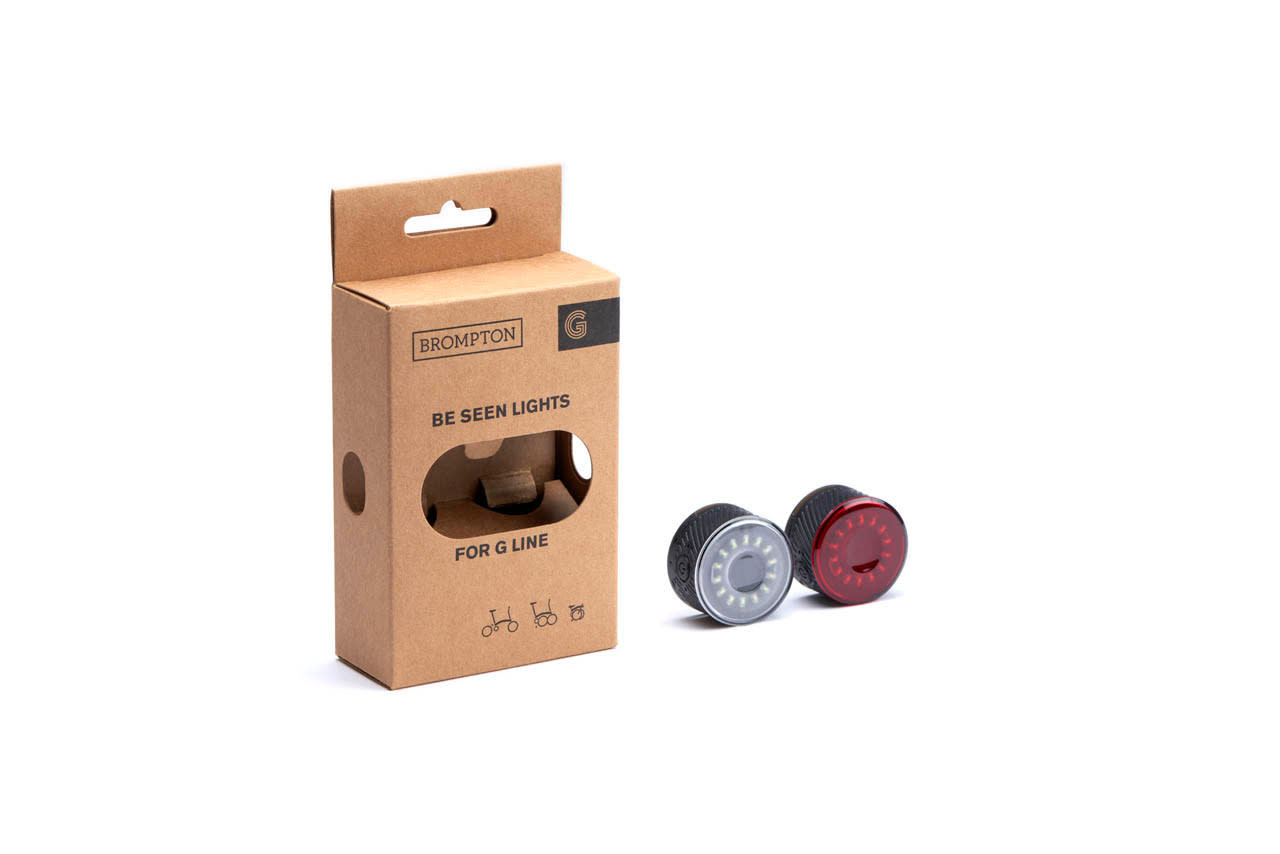 Brompton - Lights - Be Seen Lights for G Line bike - The Bike Center