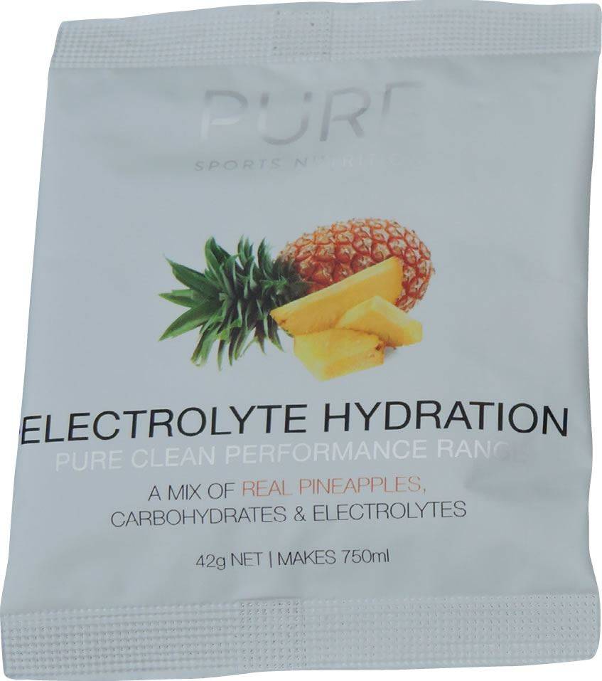 Pure Sports Nutrition Pure Electrolyte Hydration Sachets Pineapple ...