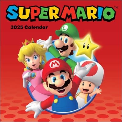 Super Mario 2025 Wall Calendar by Nintendo - Linden Tree Books