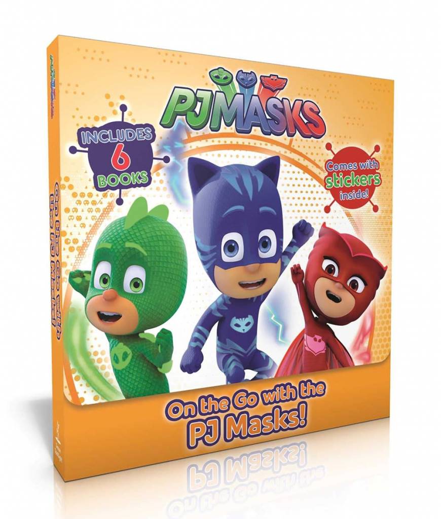 Simon Spotlight On the Go with the PJ Masks! Boxed Set (6 Books ...