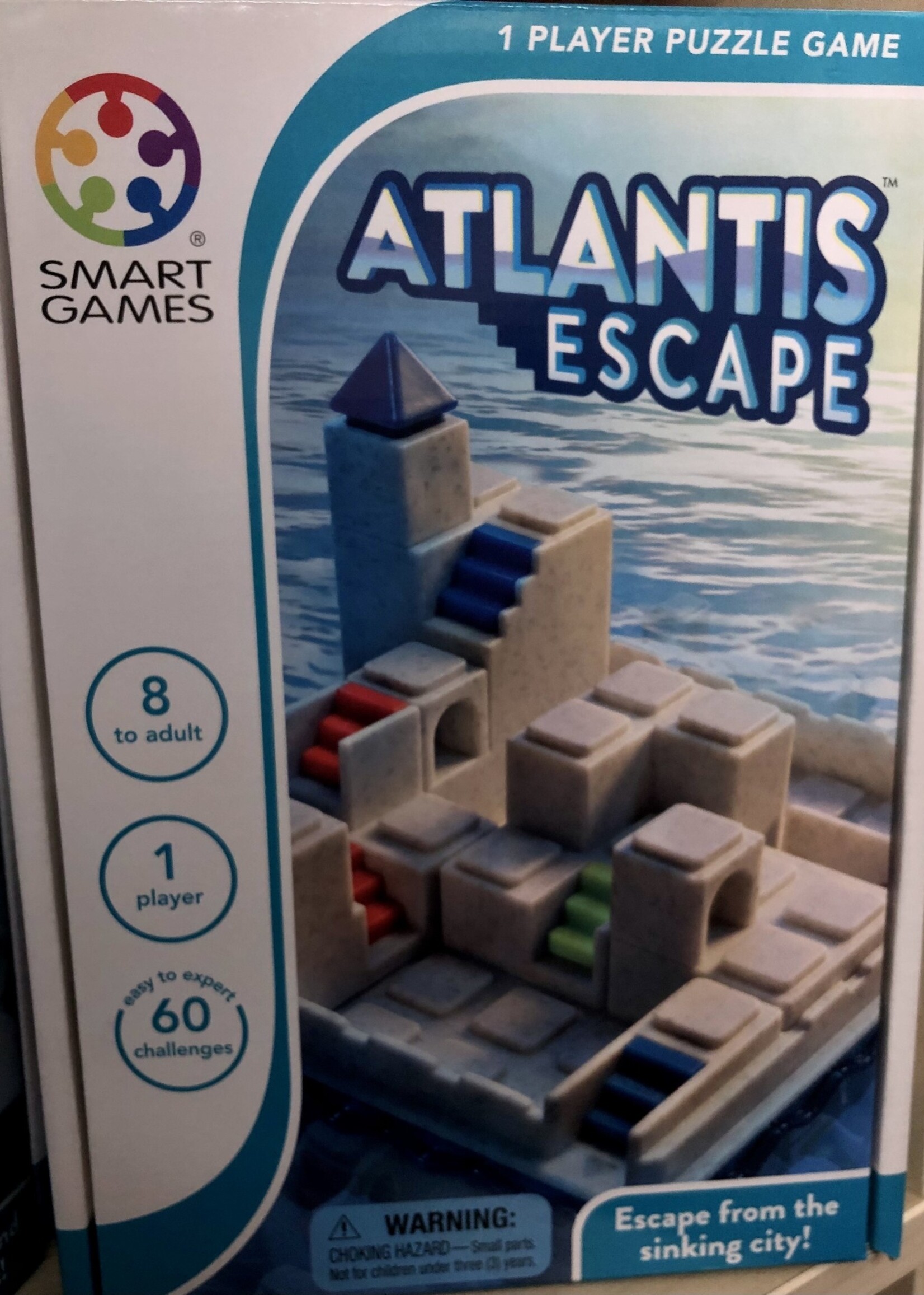 Brain Challenging Escape Game SmartGames Atlantis Escape - Single ...