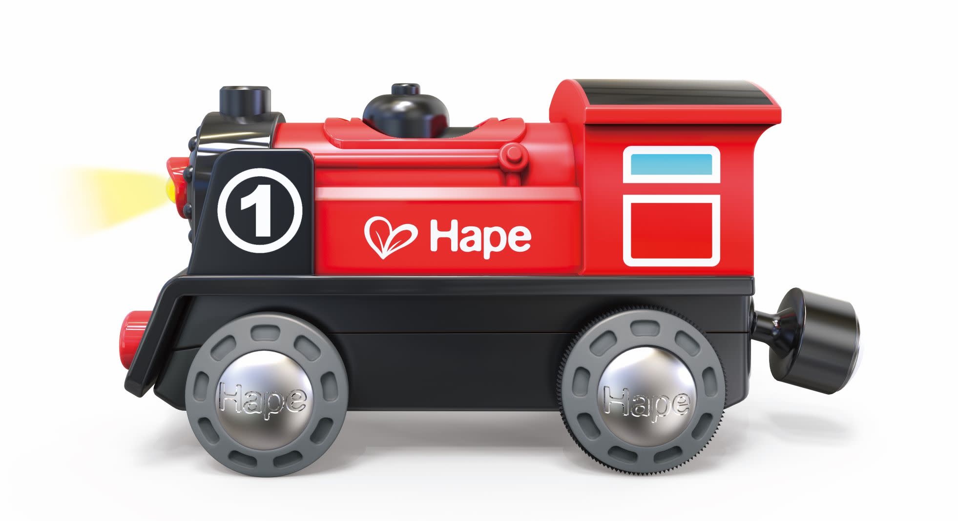 Hape Rail - Battery Powered Engine No. 1 E3703 - Kaos Kids