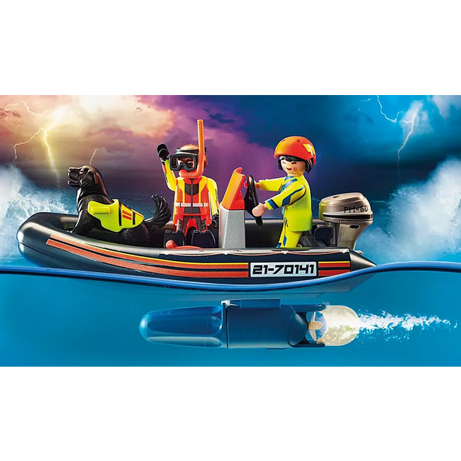Playmobil 70141 - Water Rescue with Dog - Kaos Kids