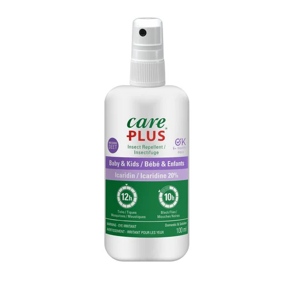 Care Plus Icaridin 100ml Kids & Baby Insect Repellent Spray 6m+ - Kaos Kids