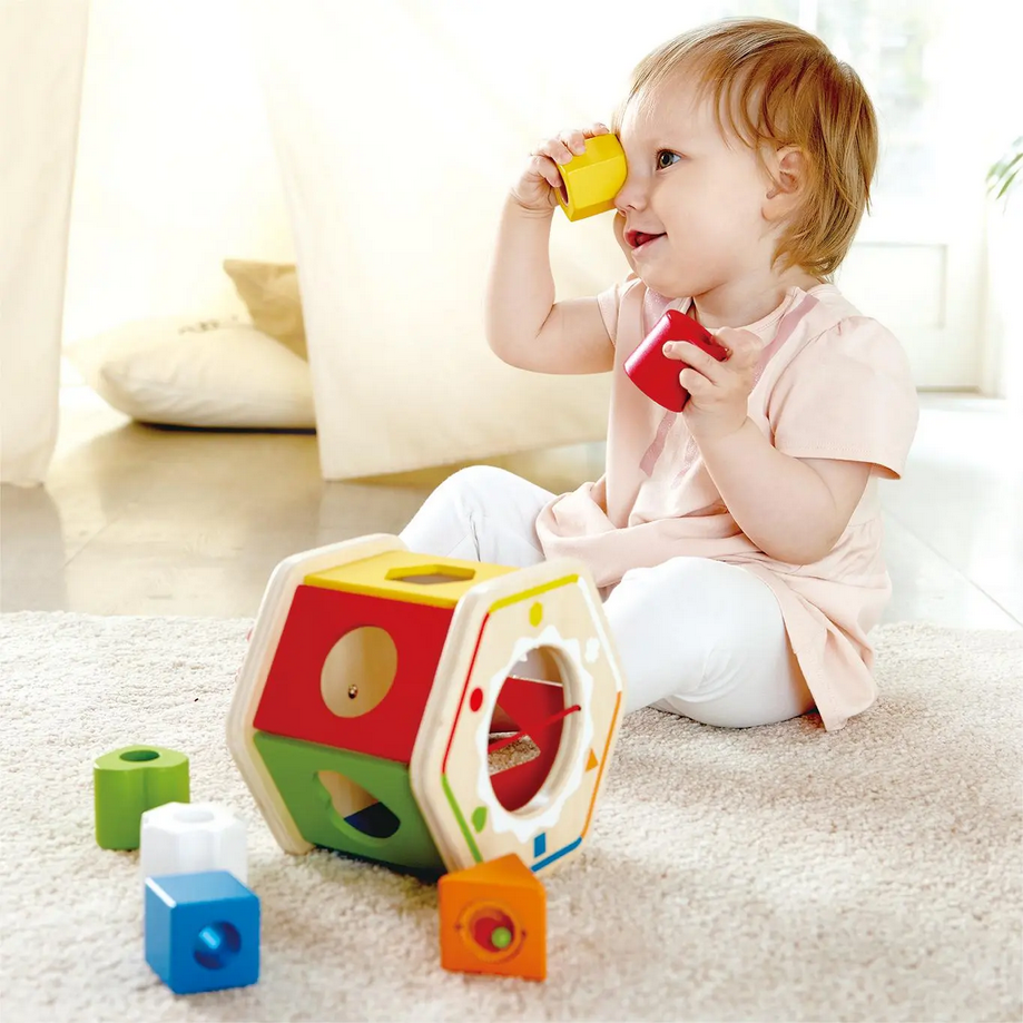 Hape - Wooden Wonder Shape Sorter - Kaos Kids
