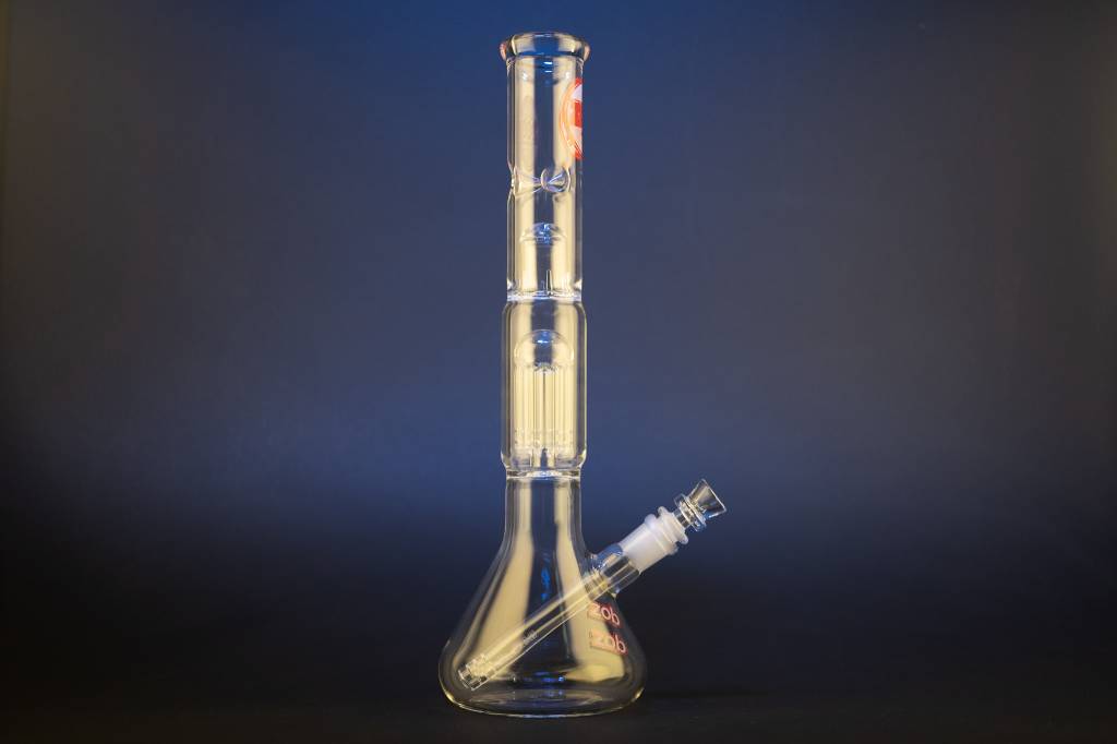 Zob Mini 8 Arm Beaker - BC Smokeshop