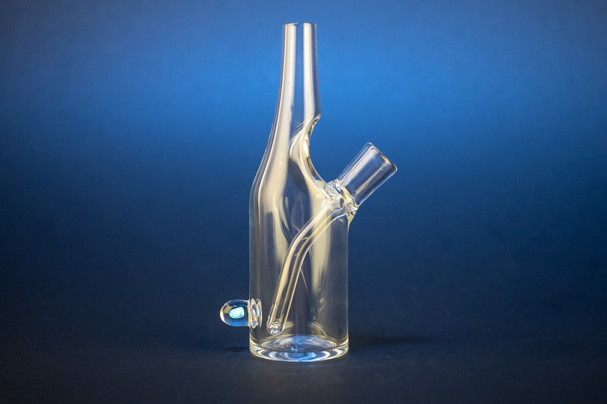 The Glass Mechanic Clear Sake Bottle 14mm - BC Smokeshop