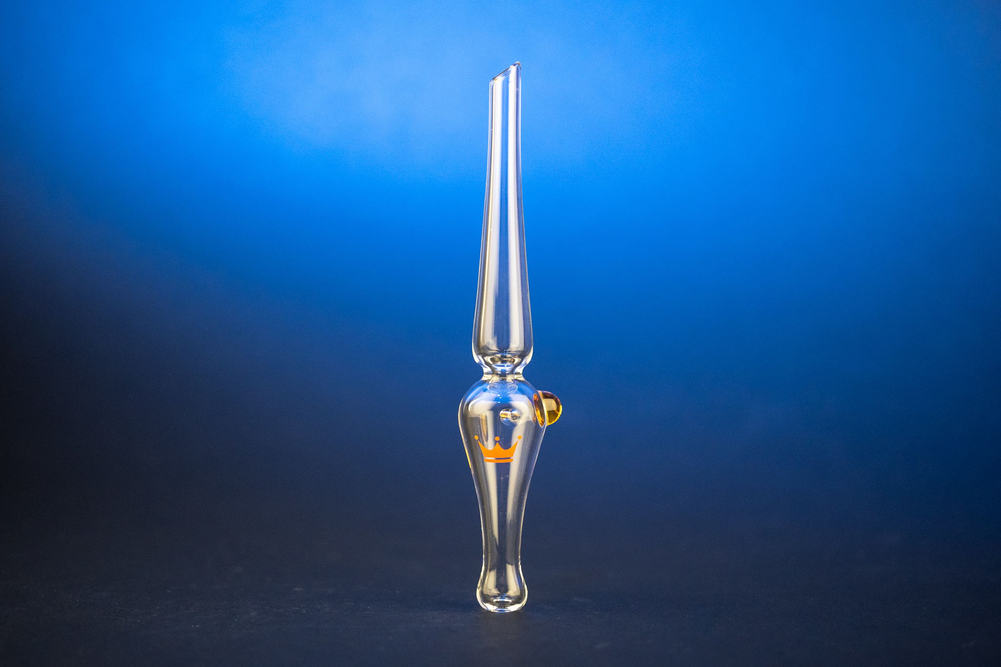Helix Solo Scepter Glass Straw - BC Smokeshop