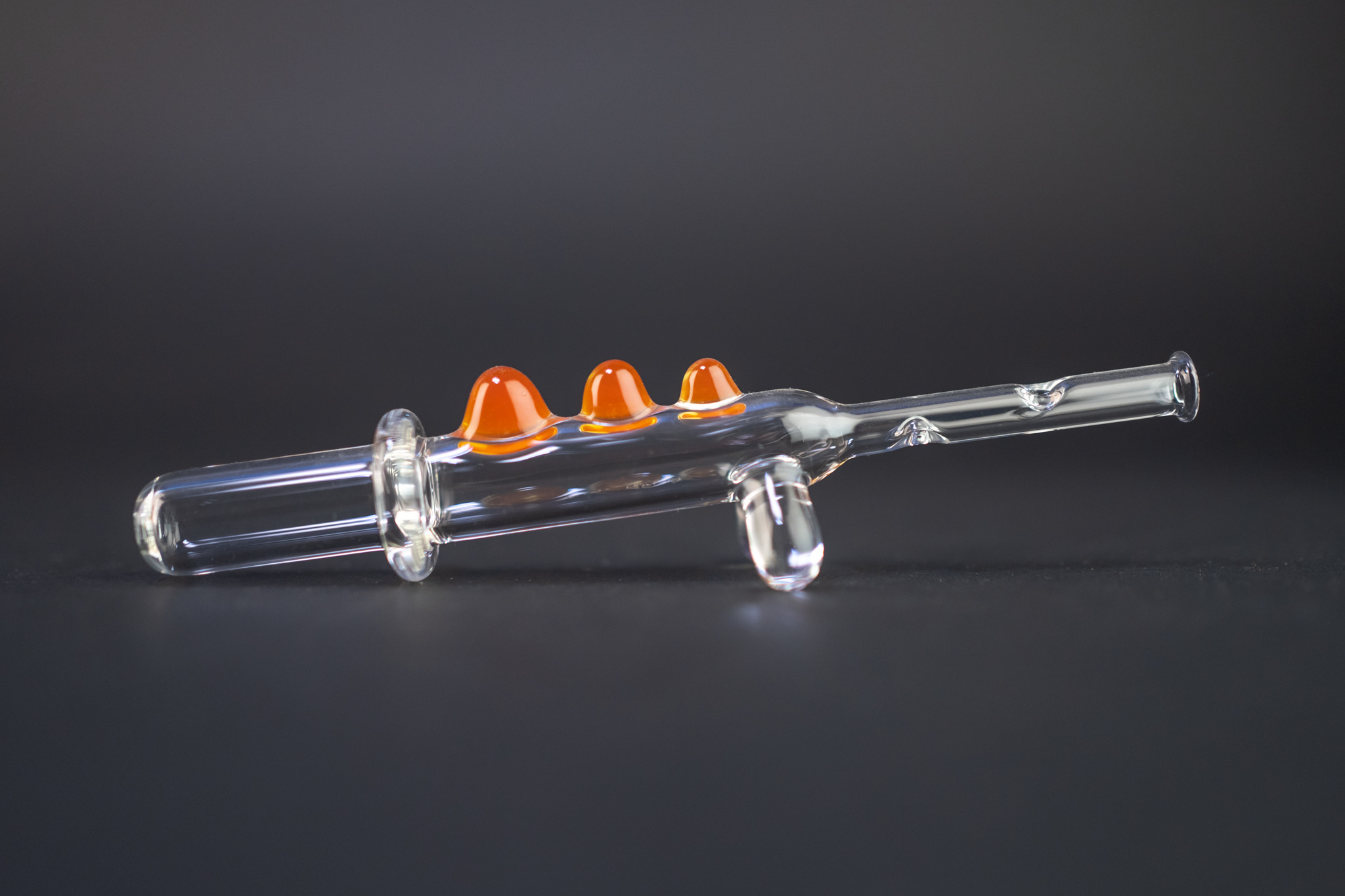 Tesla Glass Nectar Straw Large - BC Smokeshop