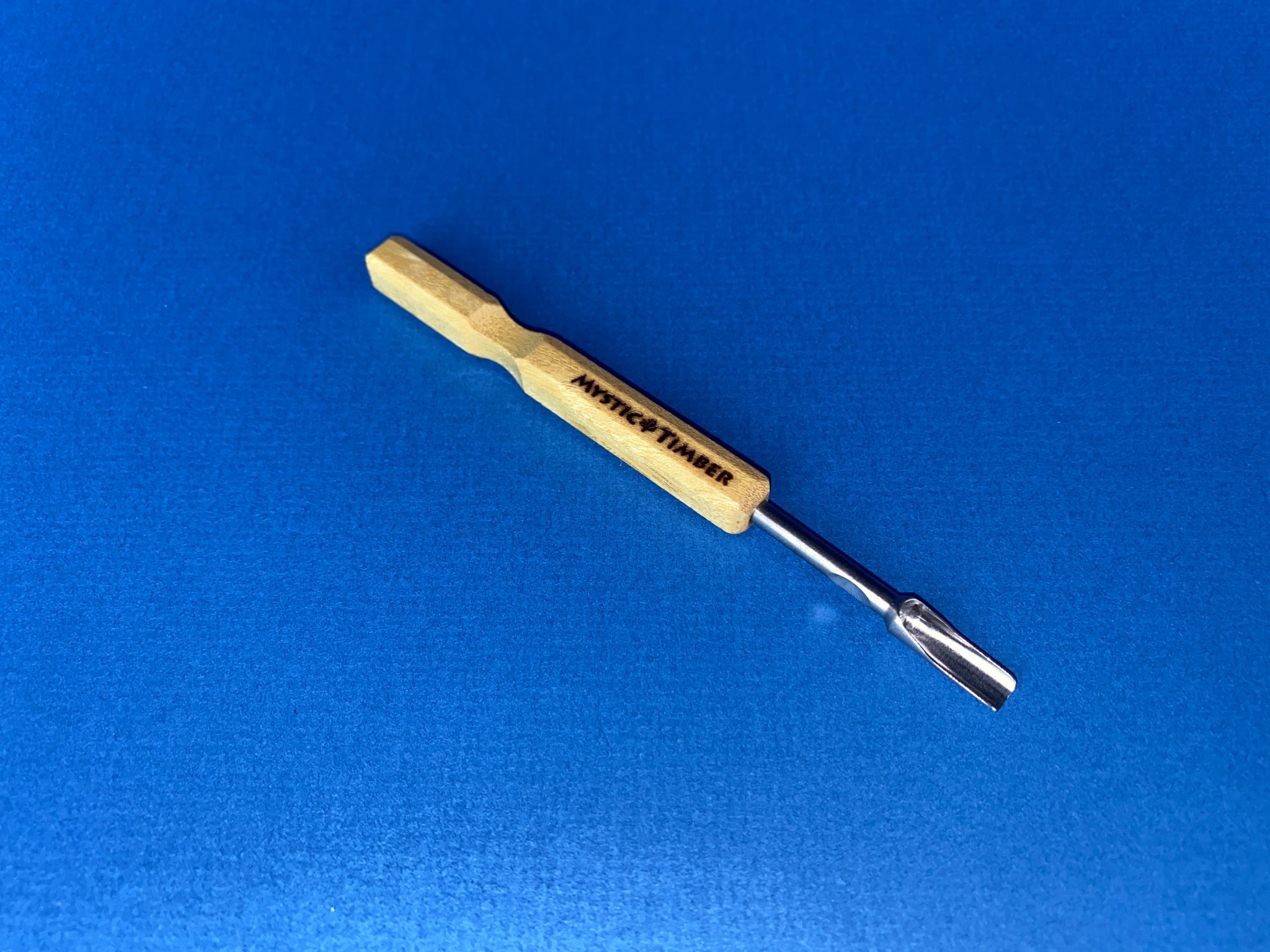 Mystic Timber Sauce Spoon Yellow Heart - BC Smokeshop