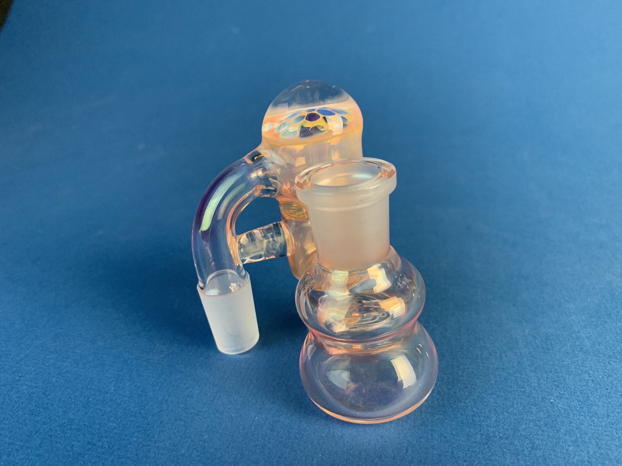 Termini Glass 18mm Dry Catcher Fumed - BC Smokeshop