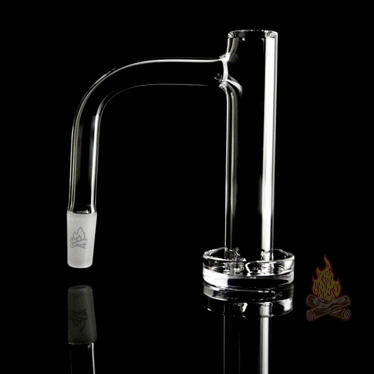 Campfire Quartz XXL Straight Banger 10/90/M - BC Smokeshop