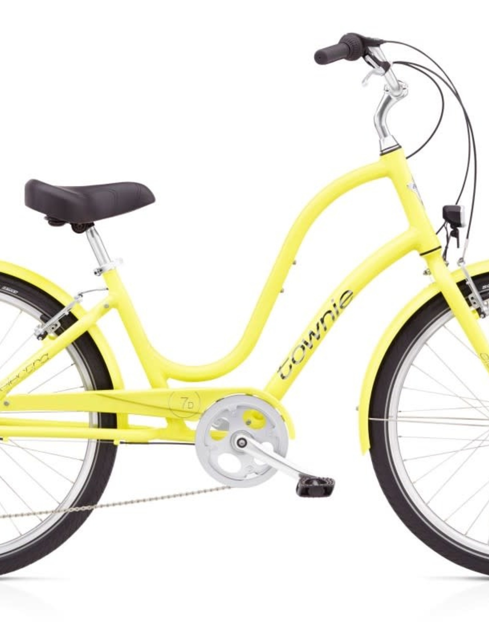 Electra Townie 7D EQ Step Thru - 2022 Pineapple Yellow - Bentley Cycle Inc