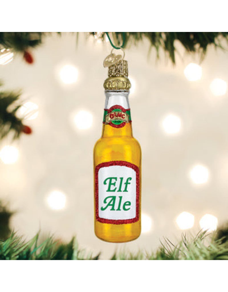 Elf Ale Beer Bottle - The Spruce House