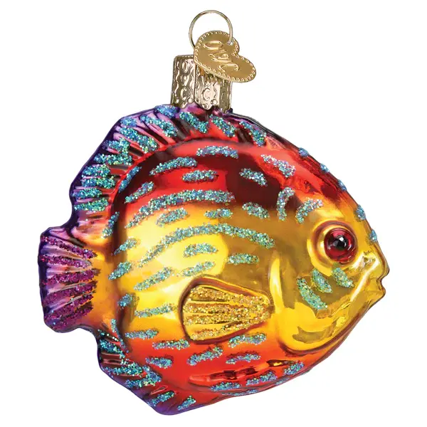 Discus Fish Ornament - The Christmas Shoppe