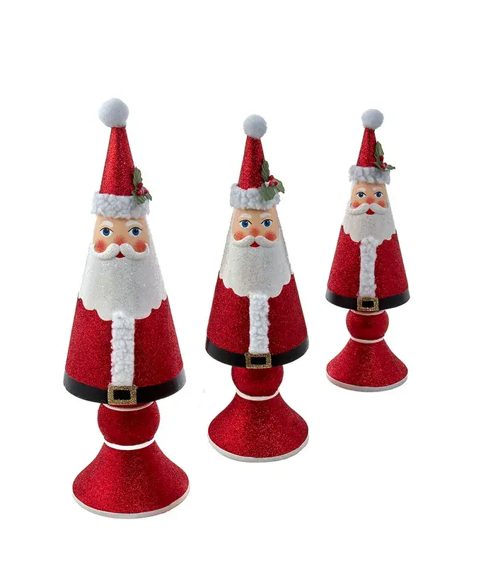 Jolly Jingles Wooden Santa Tree S3 - The Christmas Shoppe