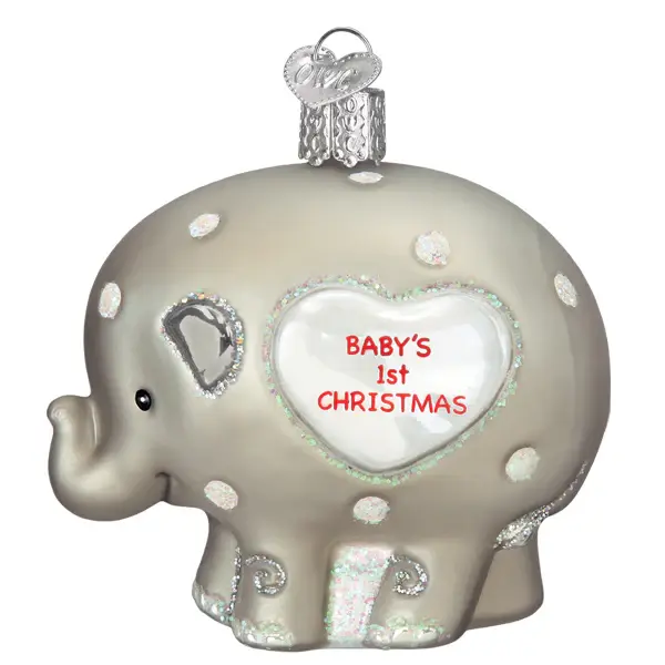 Baby's First Elephant - The Christmas Shoppe