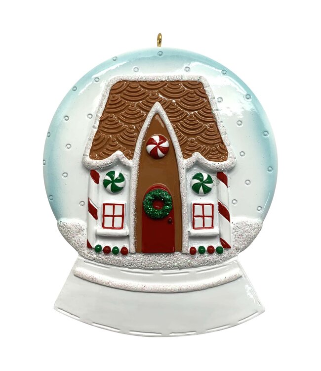 Gingerbread House Snowglobe - The Christmas Shoppe