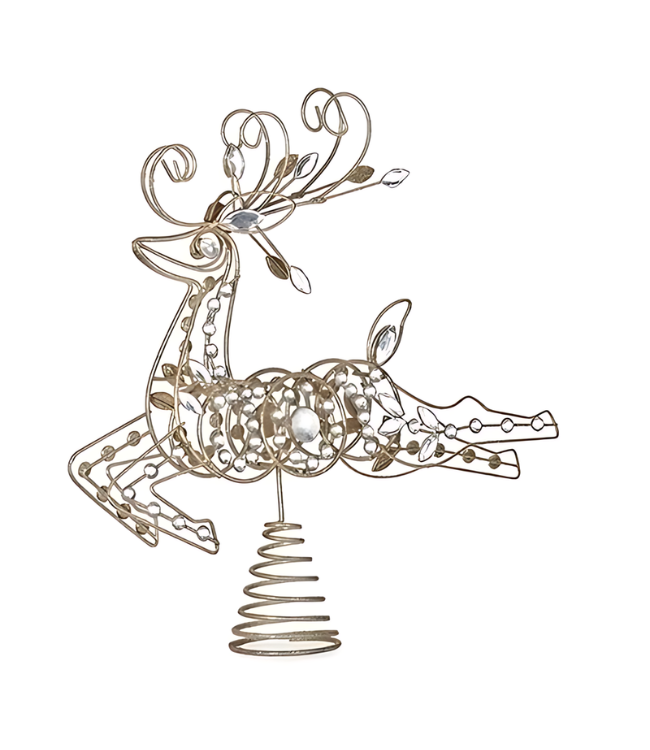 Deer Tree Topper - The Christmas Shoppe