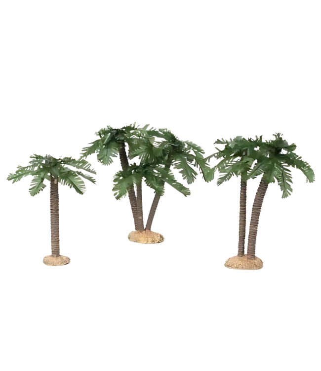 Set of 3 Palm Trees - The Christmas Shoppe
