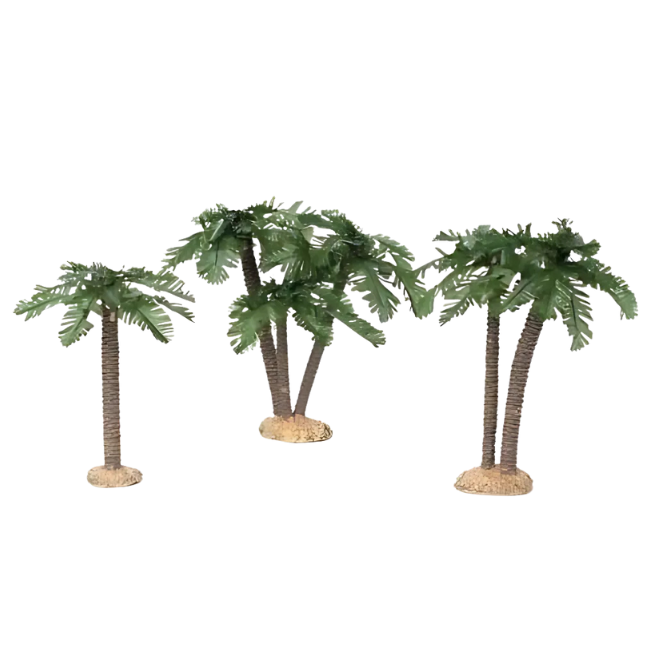 Set of 3 Palm Trees - The Christmas Shoppe