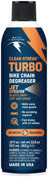 White Lightning Clean Streak Turbo Chain Degreaser 18oz - Dallas Bike Works