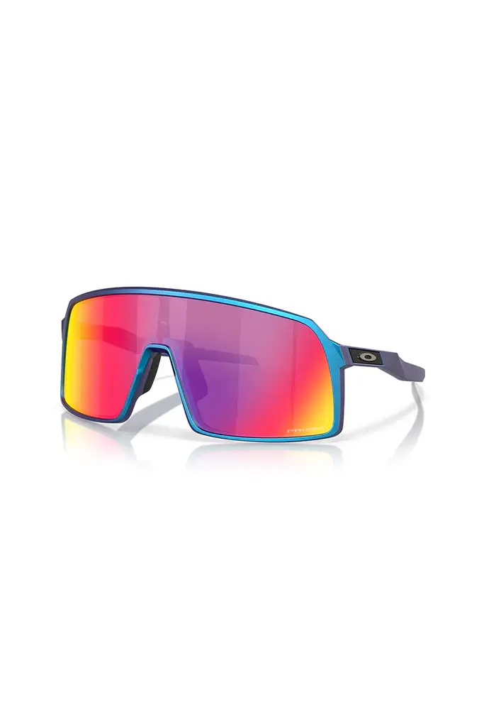 Oakley Sutro Matte Cyan Colorshift Prizm Road - Dallas Bike Works