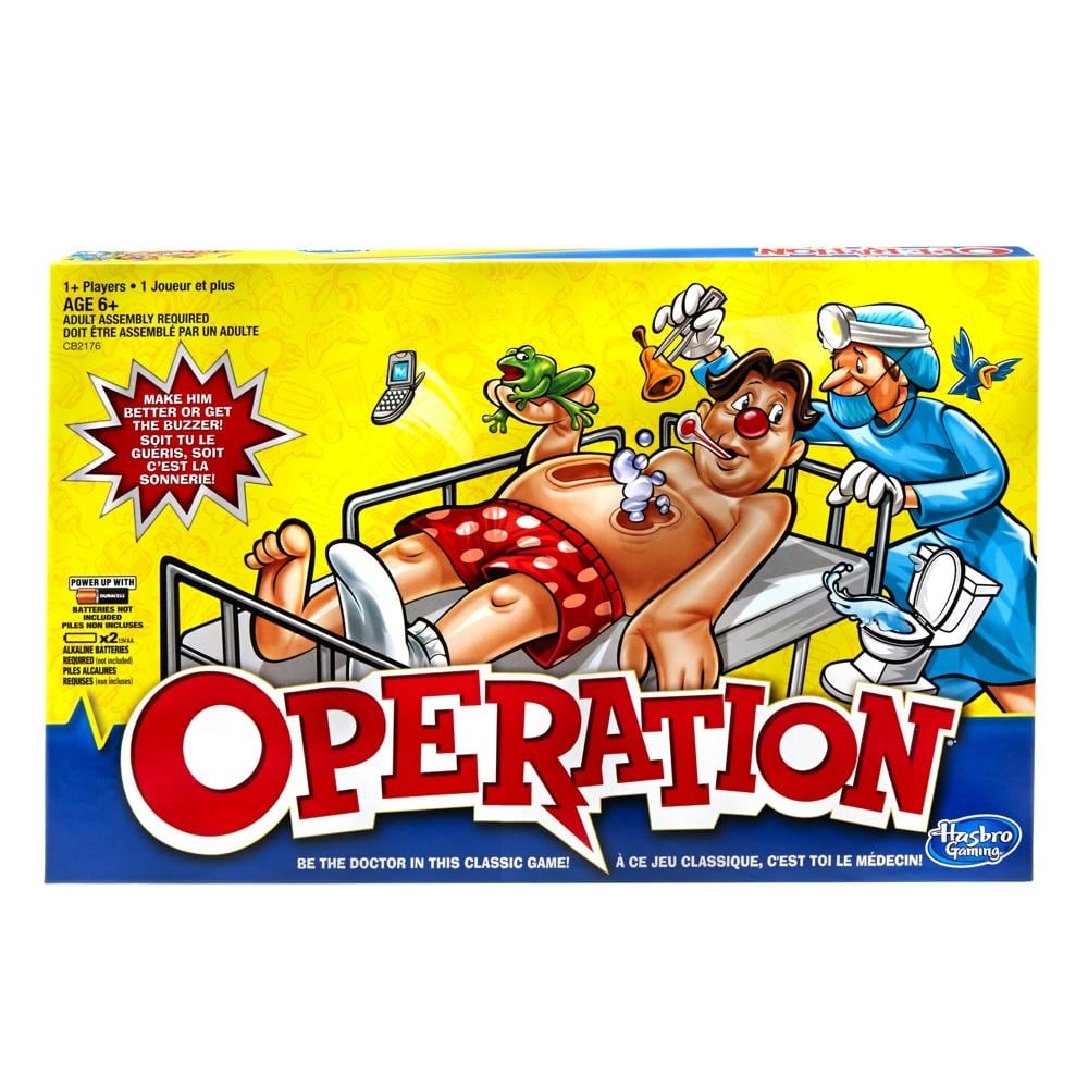 Hasbro Game Operation Classic New Edition - Chat Perché - Toys & Games!